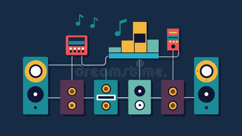 As the Final Mix Played through the Speakers the Data Flow between Each ...