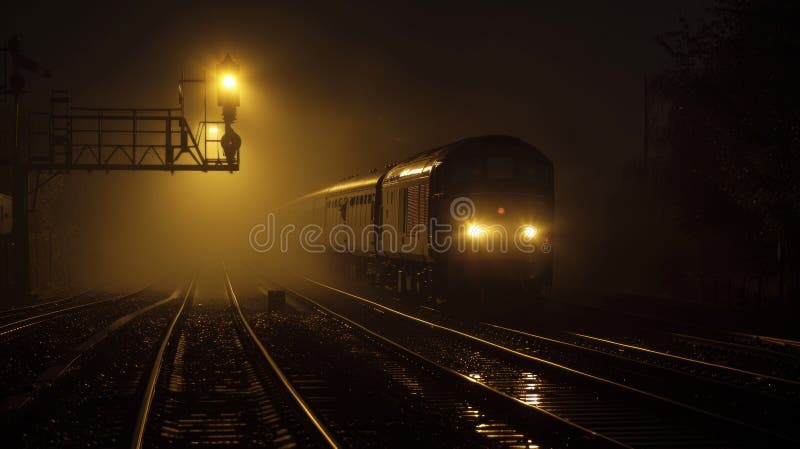 As If Pulled by an Invisible Force the Lights Draw Closer Evoking ...