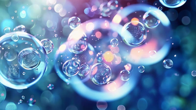 As they Move through the Water the Subatomic Particles Leave Behind a Trail of Tiny Bubbles ...