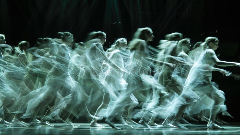 As the Pace Quickens the Dancers Appear To Be Moving in Slow Motion ...