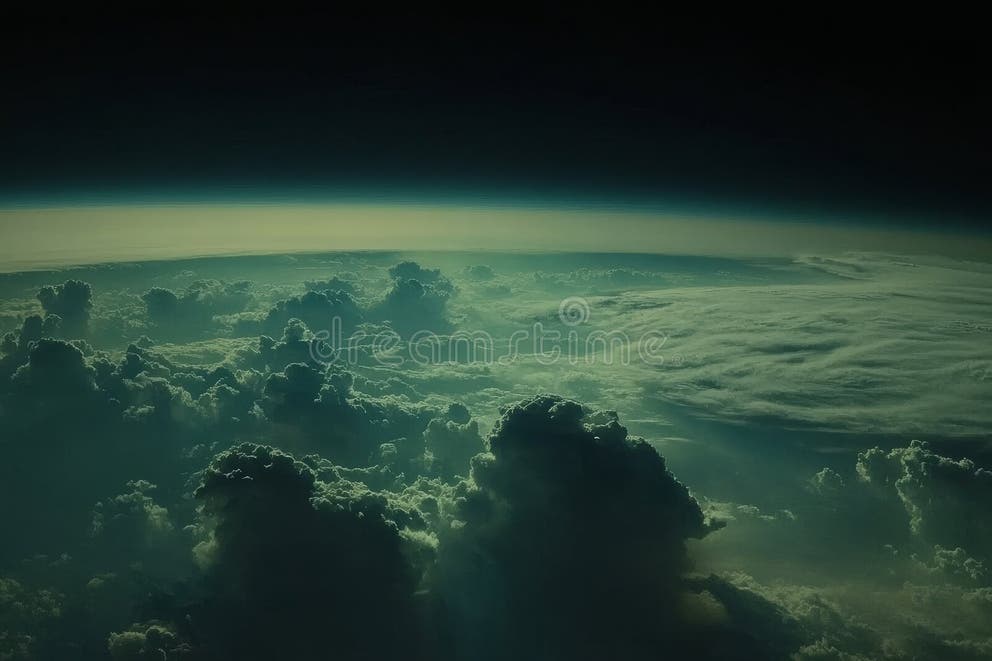 As Sunset Approaches, a Strong Cyclone is Taking Shape Over the Ocean ...