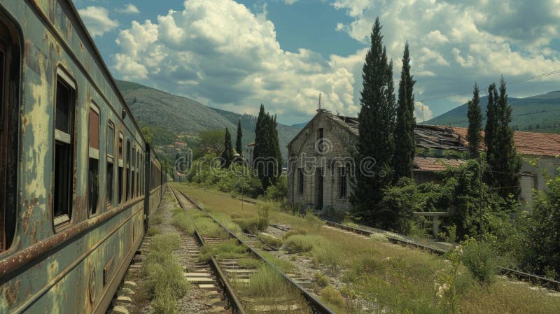 As the Train Pulled into the Station Passengers Were Left with a ...