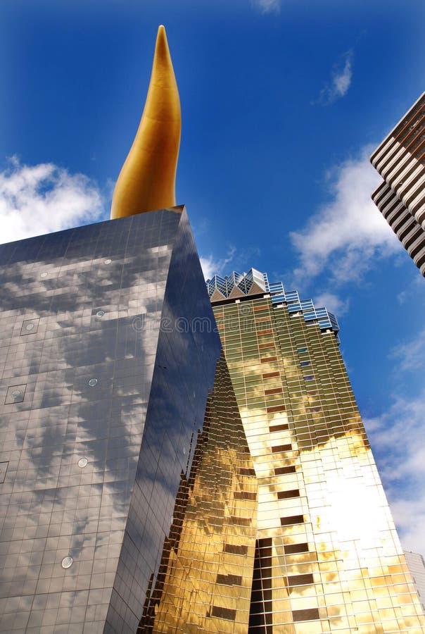 Asahi building stock image. Image of graphics, outdoors - 19702547