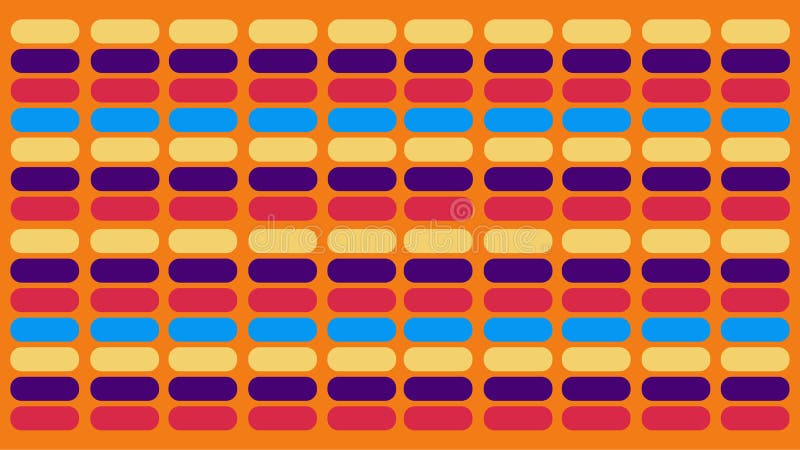 Colorful Capsule Shape Background. Minimal Cover Template Design for ...