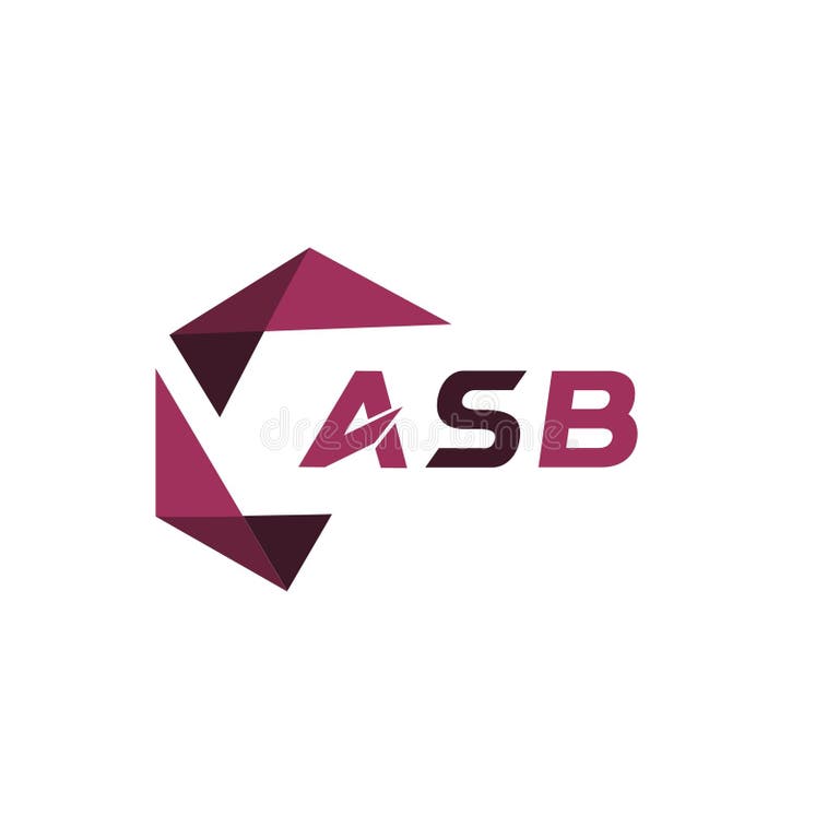 ASB Creative Minimalist Letter Logo. ASB Unique Vector Initials ...