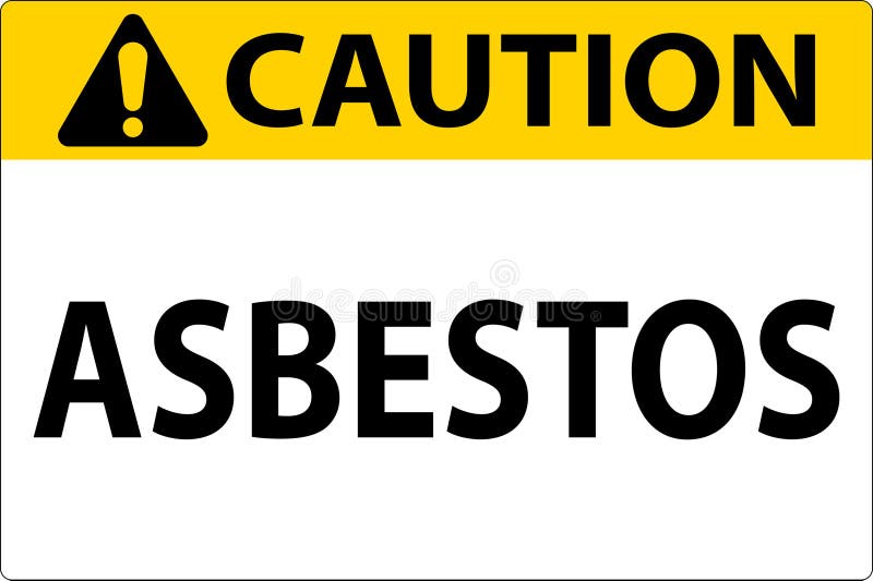 Asbestos Caution Signs Asbestos Hazard Area Authorized Personnel only ...