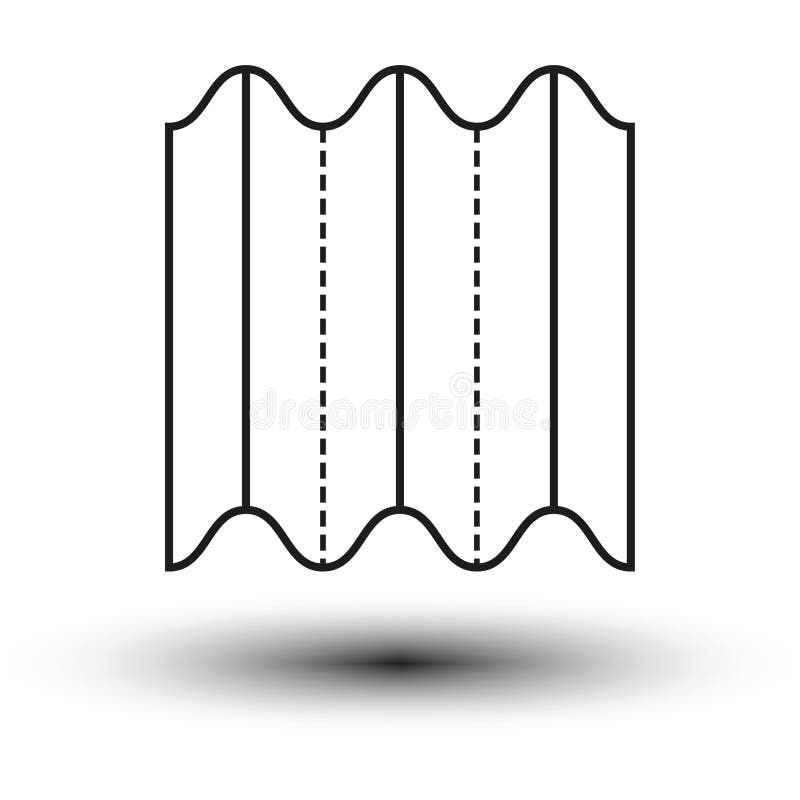 Asbestos Roof Tile Icon. Vector Illustration. EPS 10 Stock Vector ...