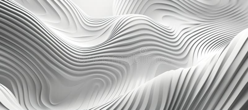 Asbtract White Wave Texture Background Stock Illustration ...