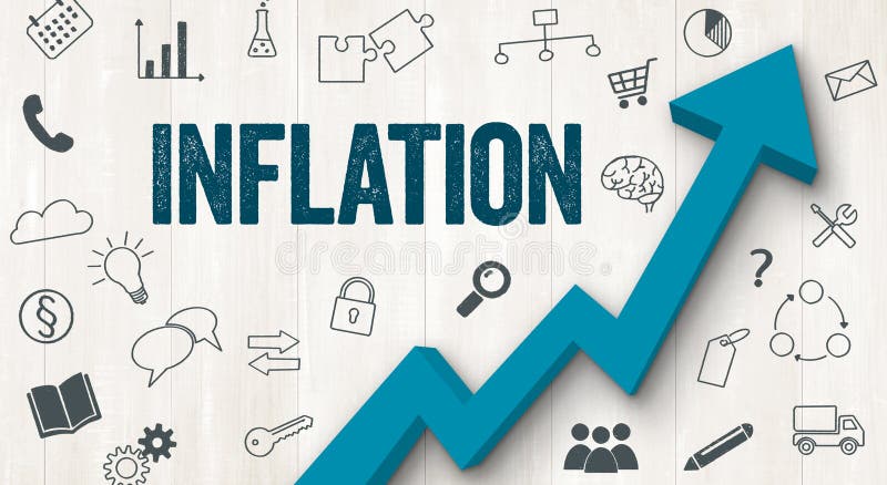 Inflation stock image. Image of business, pile, aurum - 277587737