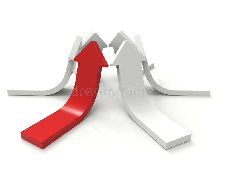 Ascending Arrows Upwards Stock Illustrations – 64 Ascending Arrows ...