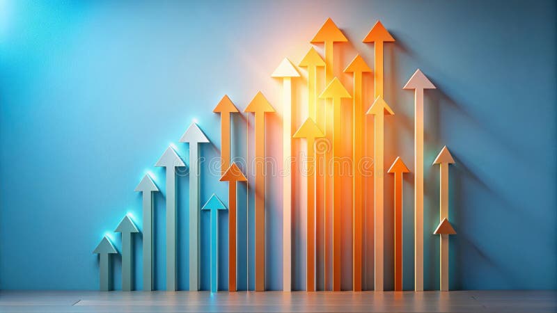 Ascending Arrows a Visual Representation of Progress and Growth in a ...