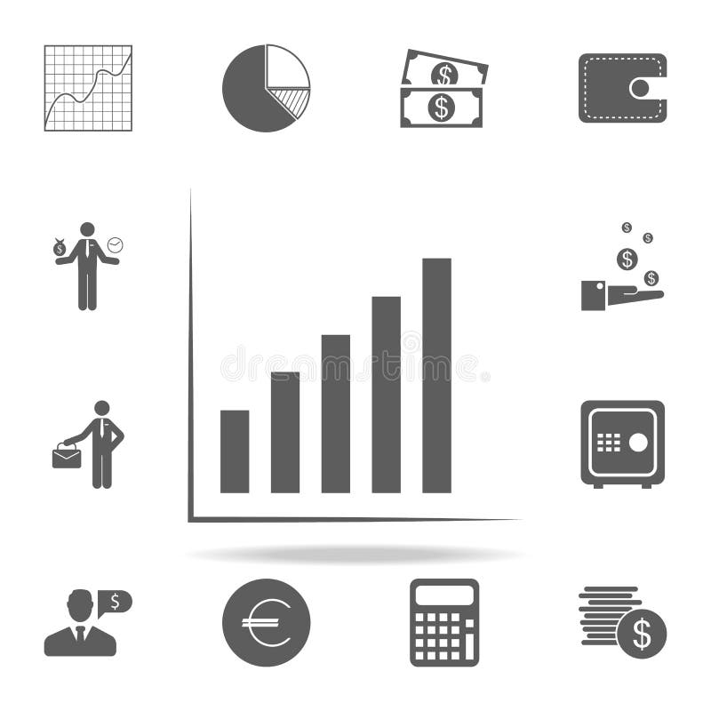 Ascending Chart Icon. Finance Icons Universal Set for Web and Mobile ...