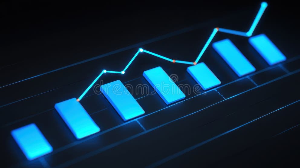 Ascending Data: a Visual Representation of Market Growth and Business ...