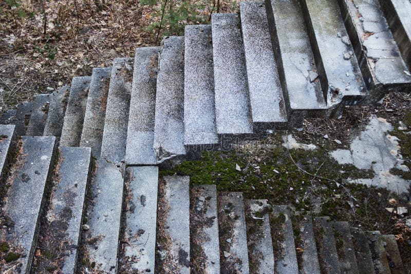 Ascending and Descending Stairs Stock Image - Image of house, stone ...