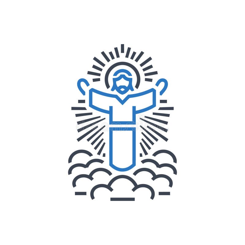 Ascending Icon stock illustration. Illustration of peace - 373152250