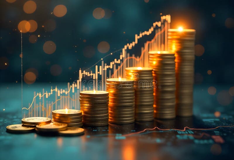 Ascending Wealth a Visual Representation of Financial Success with ...