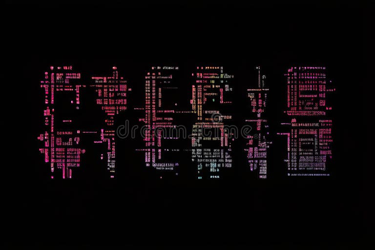 Ascii Characte Stock Illustrations – 1 Ascii Characte Stock ...