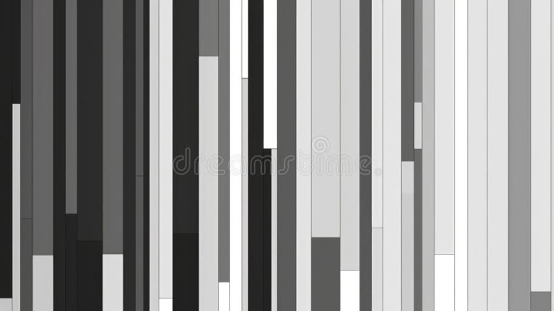 ASCII Art of a Picket Fence AIG51A Stock Illustration - Illustration of ...