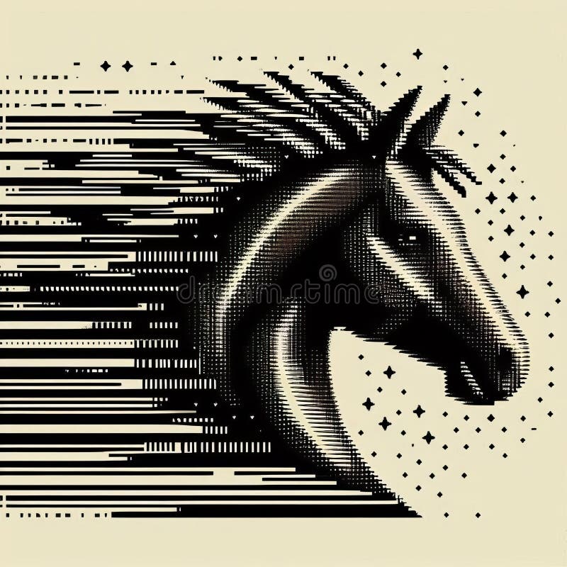 20 ASCII Art Text Based Triumph an ASCII Art Image of a Horse S Stock ...