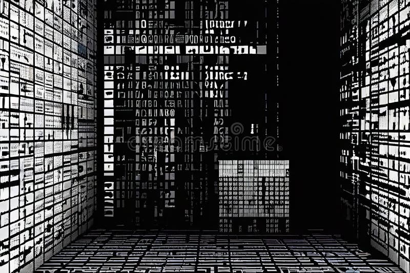 Ascii Shadow Translate Shadows into a Text Based Monochromatic a Stock ...