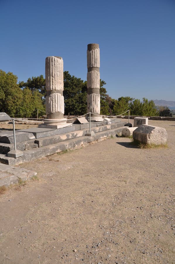 Asclepion stock image. Image of europe, greece, ruins - 16336835