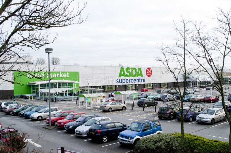 Asda minworth supermarket editorial image. Image of birmingham - 18873010