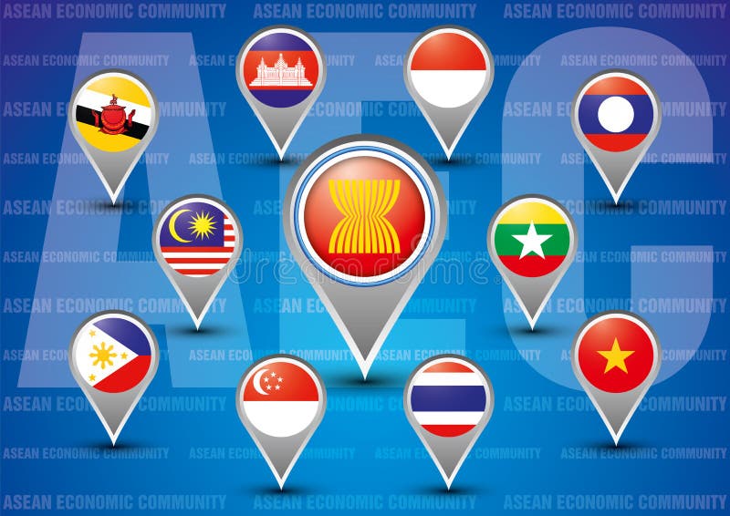 Asean Economics Community Stock Illustrations – 201 Asean Economics ...