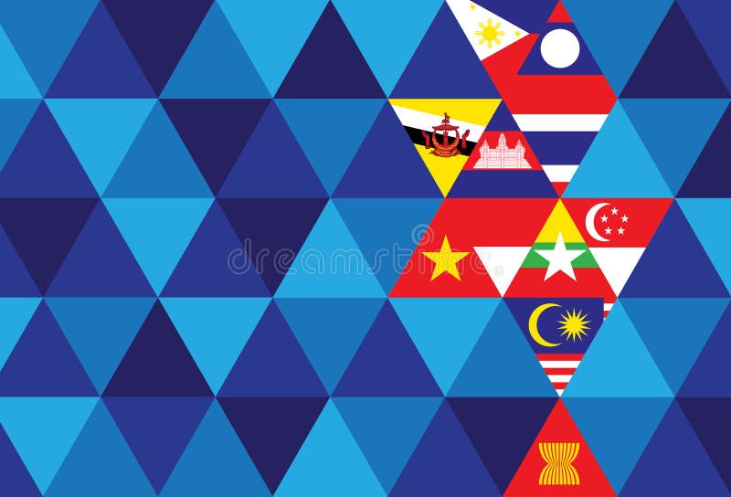 Group Of Southeast Asia People With Different Race Stock Vector ...