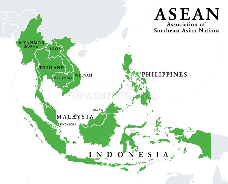 ASEAN, Association of Southeast Asian Nations, Member States ...