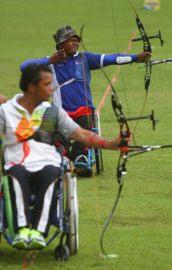Asean Paragames: Wheelchair Archery Editorial Image - Image of ...