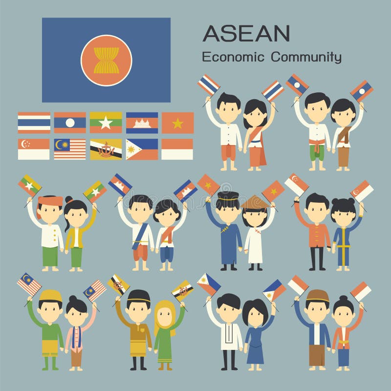 Cartoon Asean Vietnam Stock Illustrations – 112 Cartoon Asean Vietnam ...