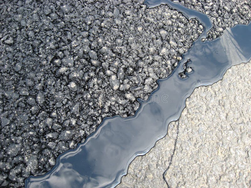 Asfalto immagine stock. Immagine di caldo, estratto, rivestimento ...