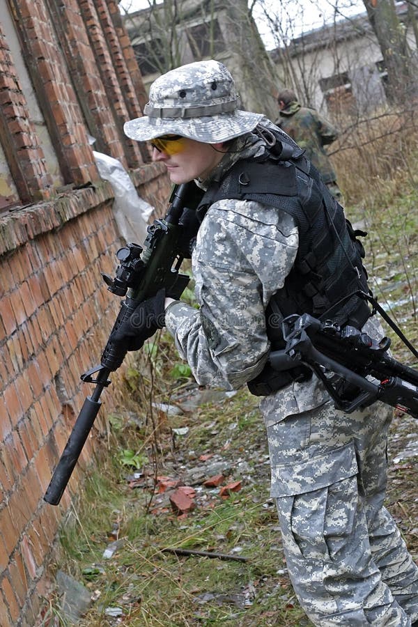 Asg game stock photo. Image of carbine, defense, handgun - 3747082