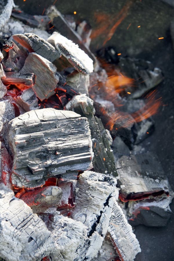 Fireplace stock photo. Image of fuel, heat, bonfire - 263165942