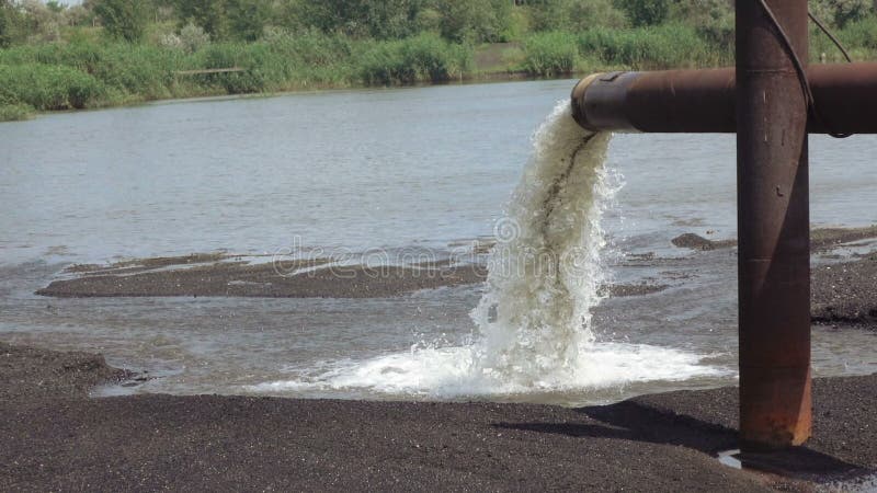 Ash dump thermal station stock footage. Video of open - 73738180