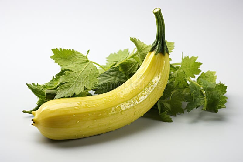 Ash Gourd on White Background Stock Illustration - Illustration of ...