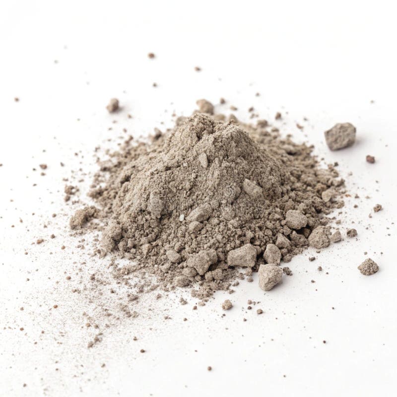 Ash Isolated on White Background Stock Illustration - Illustration of ...