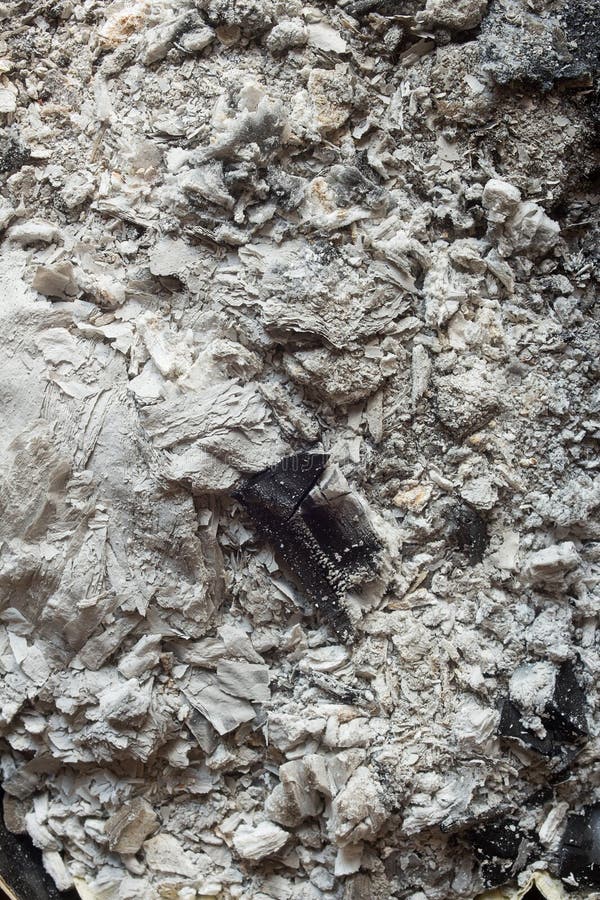 Ash Landscape Top View with Copy Space Stock Image - Image of bleak ...