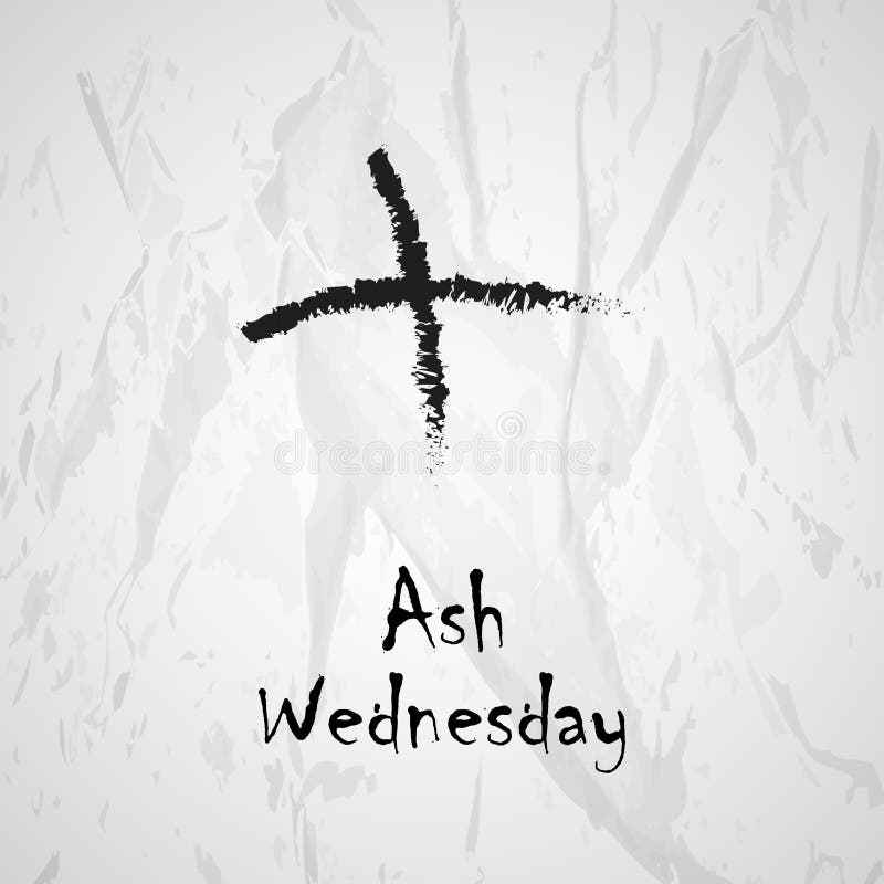 Ash Wednesday Background stock vector. Illustration of church - 84398728