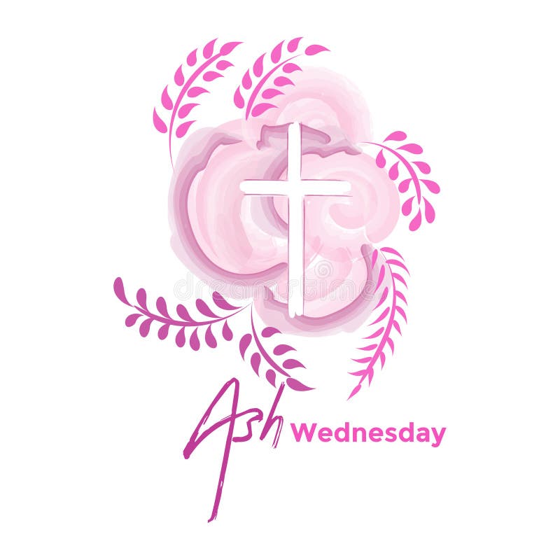 Ash Wednesday Cross Vector Art Stock Vector - Illustration of bible ...