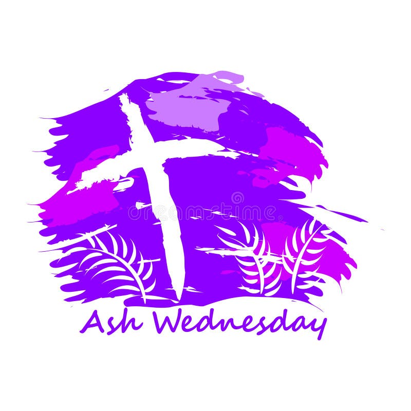 Ash Wednesday Cross Vector Art Stock Vector - Illustration of priest ...