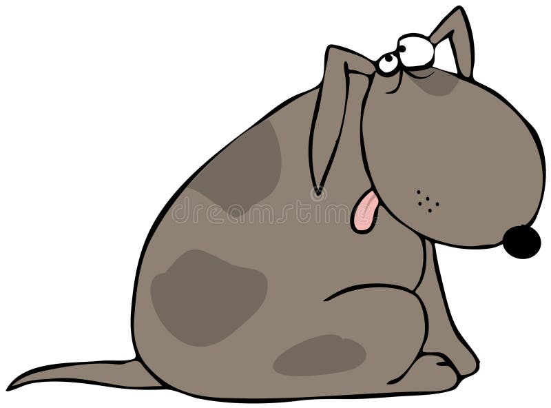 Dejected Dog stock illustration. Illustration of dejected - 9075013