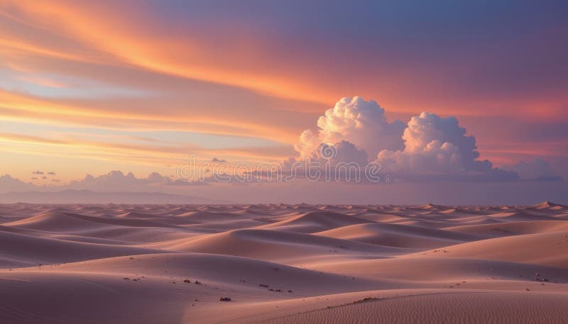 Ashen Cloud Drift with a Gradient from Ghost Violet To Sandy Bronze ...