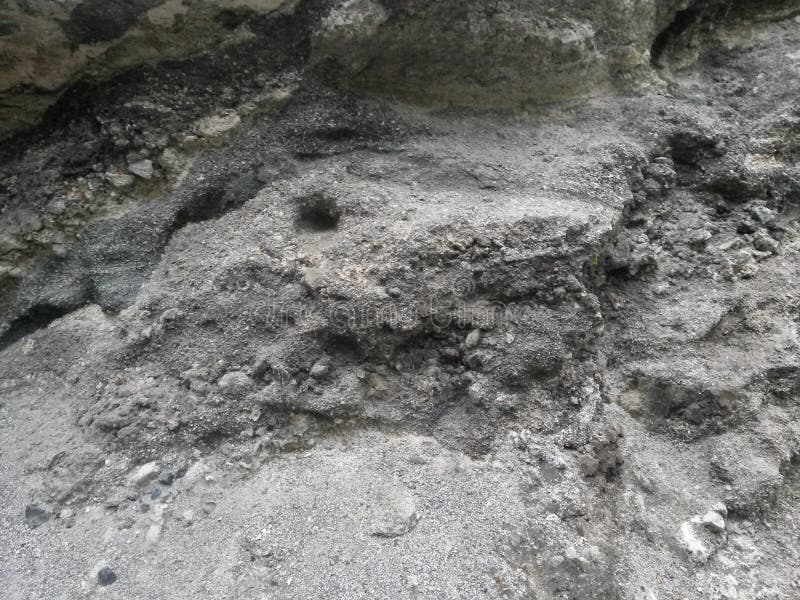 Chalk Sediment Soil White and Grey Ashes Stock Image - Image of chalk ...