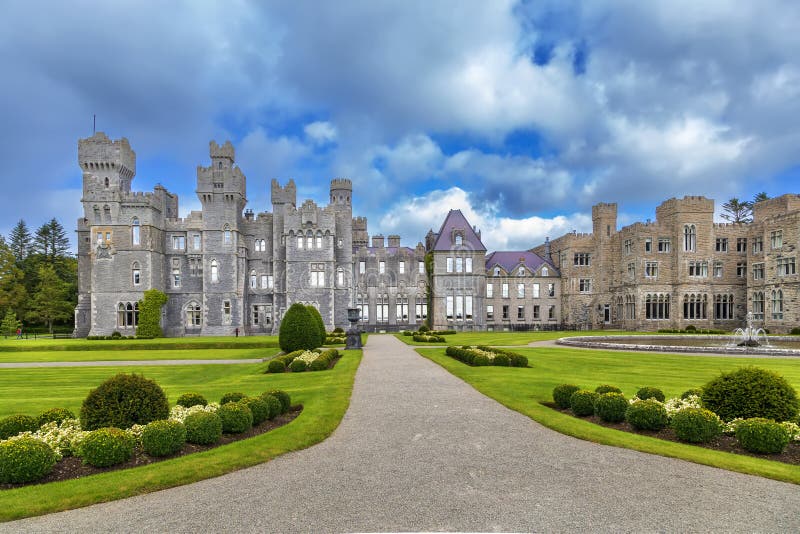 Ashford Castle, Ireland stock photo. Image of hotel - 267891898