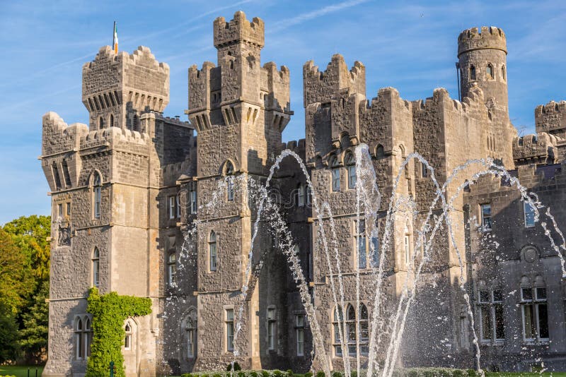 Ashford Castle. a Medieval Castle Built in 1228. Mayo, Ireland Stock ...