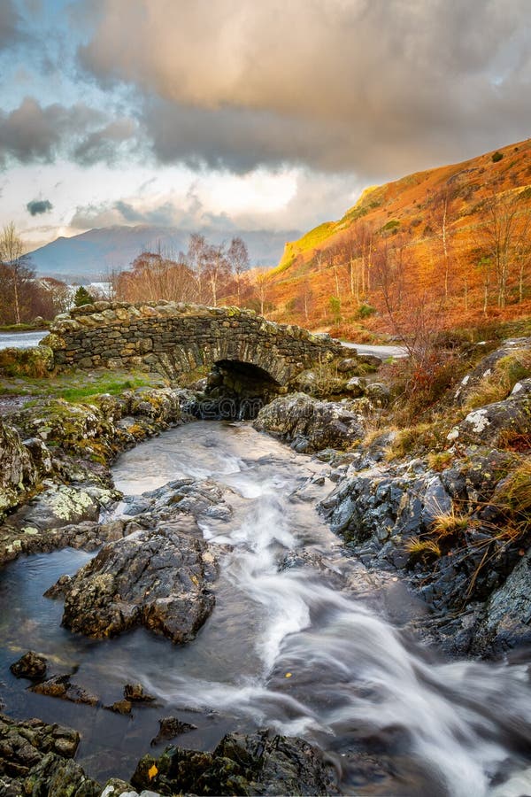 Ashness Bridge stock photo. Image of england, countryside - 247561054