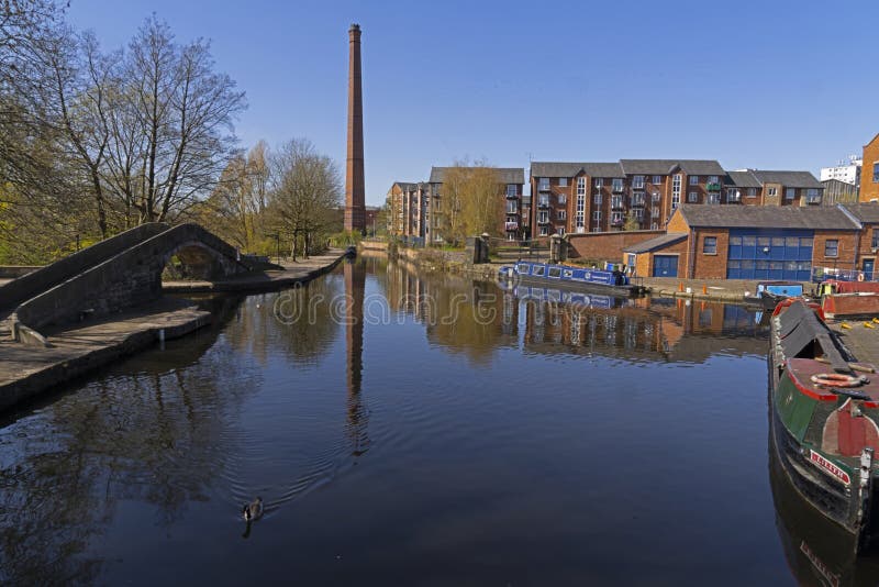 Ashton Canal Near Portland Basin Museum Editorial Stock Photo - Image ...
