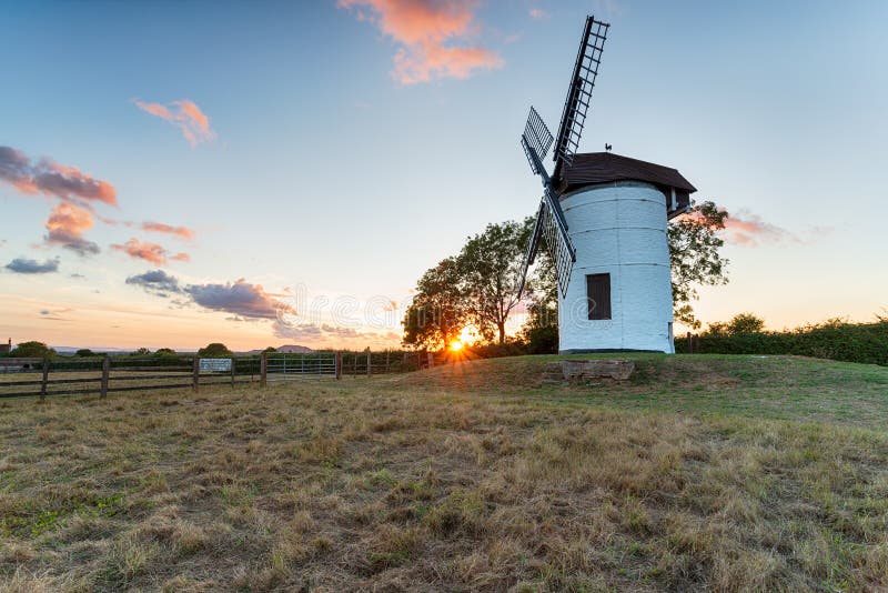 Ashton Windmill in Somerset Stock Photo - Image of allerton, stunning ...