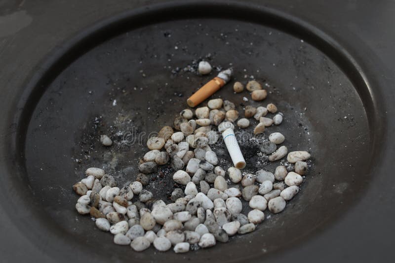 Ashtray sand stock photo. Image of stand, smoke, buts - 106907260